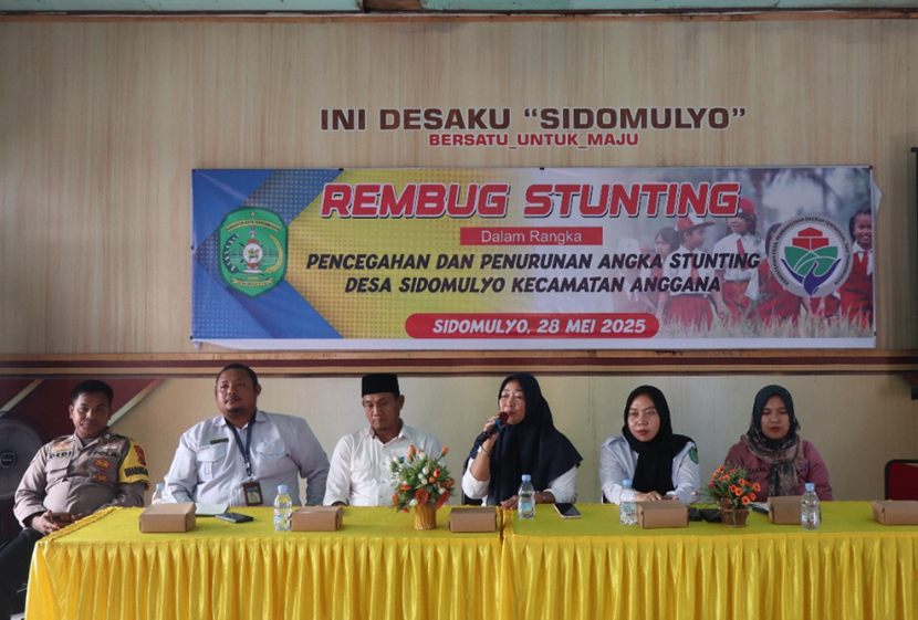 Rembug Stunting di Sidomulyo Galang Aksi Bersama Cegah Gizi Buruk ...